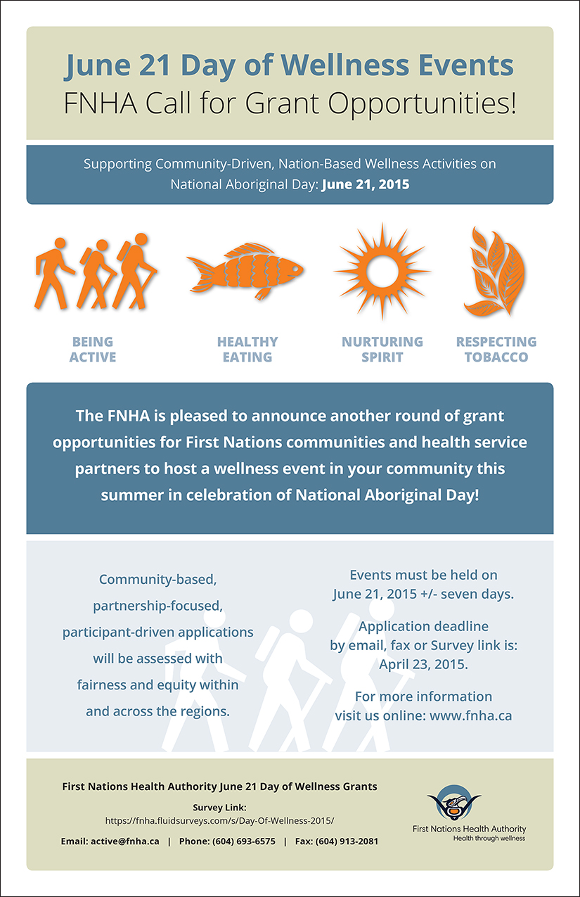 June 21 Day of Wellness Events - Grant Opportunities!